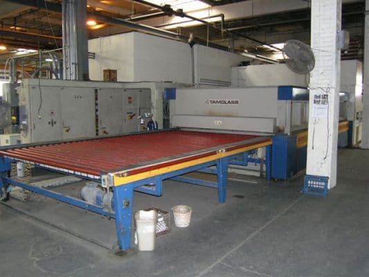 Glass tempering furnaces