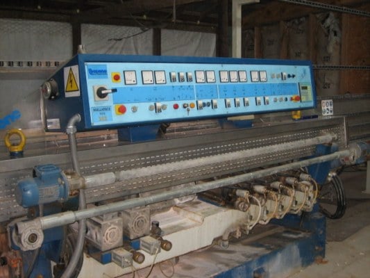 Bovone Mini252 - 9 spindle beveling machine - Now Offering Concrete ...