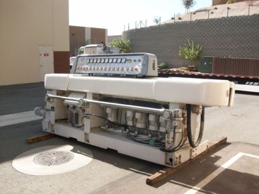 Deway model GJ252 miter/flat polishing machine 9 spindles - Hilditch ...