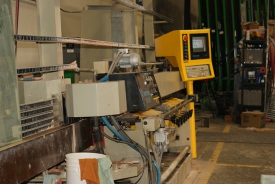 Bottero 910P Glass beveling machine