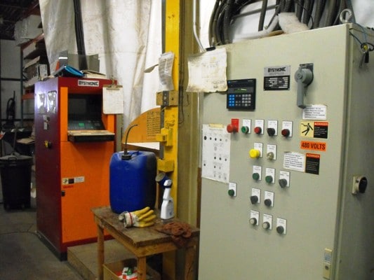 Bystronic automated glass cutting line
