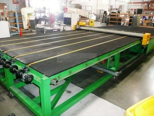 Bottero 340BCS-R Glass cutting table