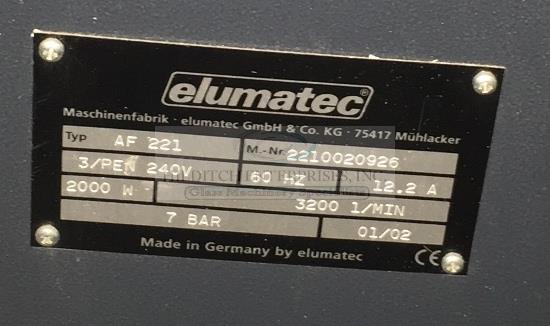 Elumatec AF221 End milling machine