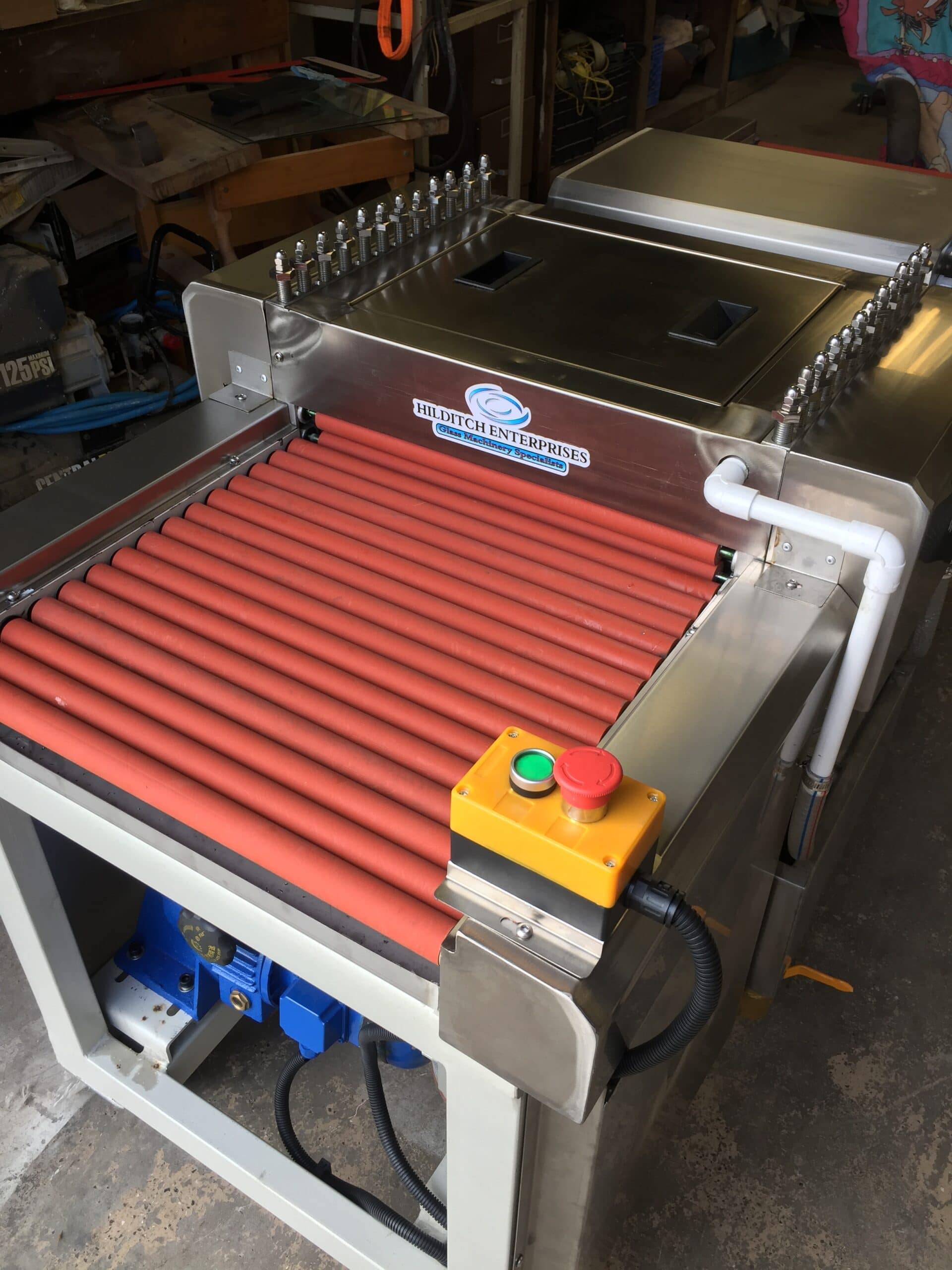 HW800 Horizontal Glass Washer for Small Pieces of Glass