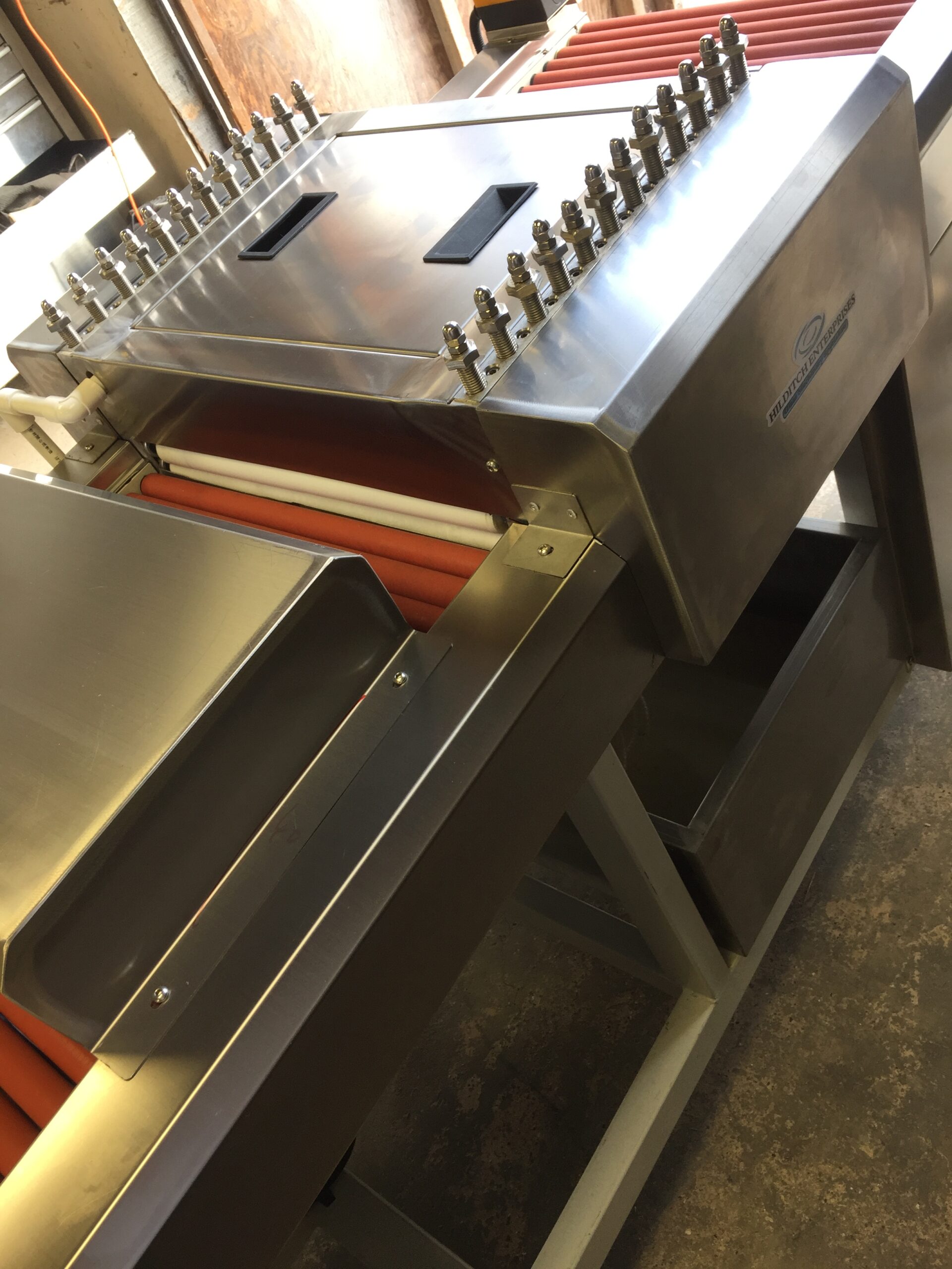 HW800 Horizontal Glass Washer for Small Pieces of Glass