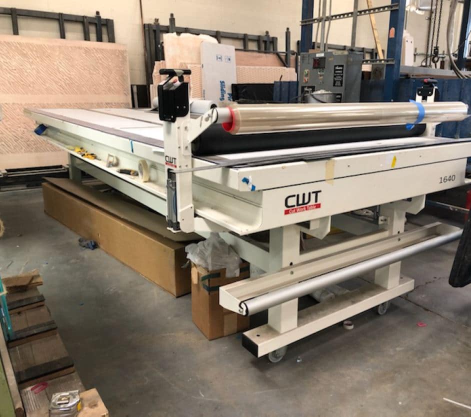 CWT 1640 Flat Bed Applicator Table - Hilditch Enterprises