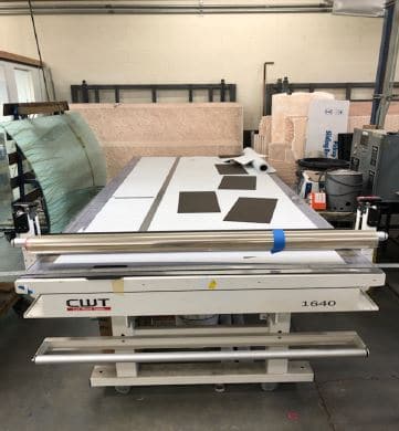 CWT 1640 Flat Bed Applicator Table - Hilditch Enterprises