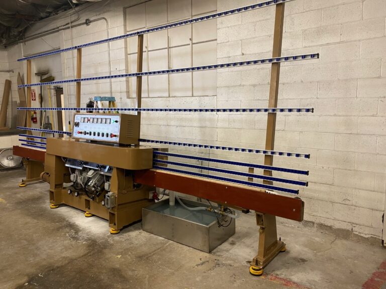 SM5C Five Spindle Glass Polishing Edger - 5 Spindle - Hilditch Enterprises