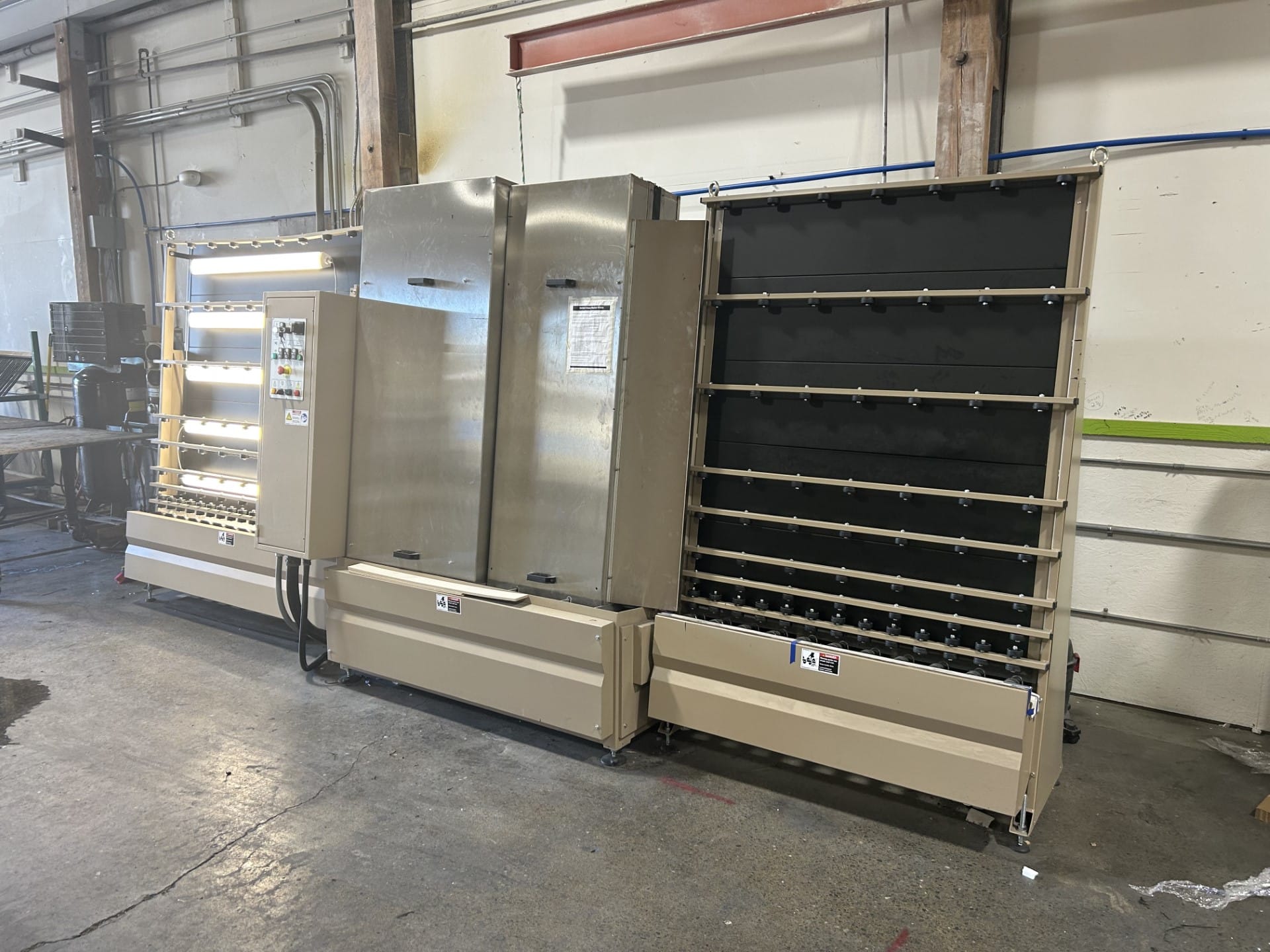 Vertical Glass washing machines