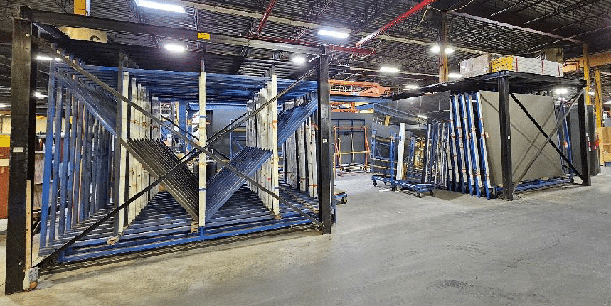 Glass Storage Racks Bromer